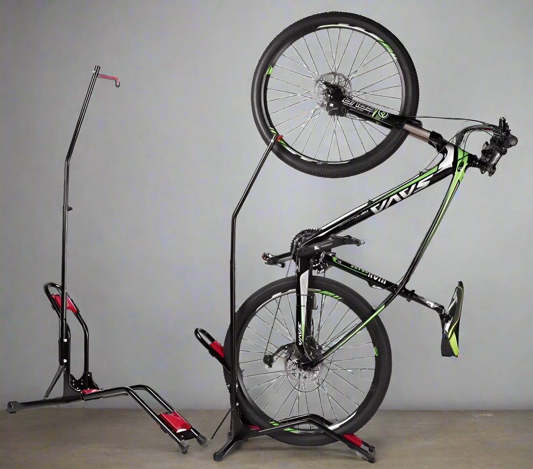 L-shaped Parking Rack Detachable Car Repair Mountain Bike Display Stan ...